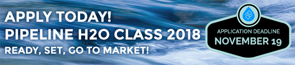 Water Innovators Wanted for Next Pipeline H2O Class - The Water Network | by AquaSPE